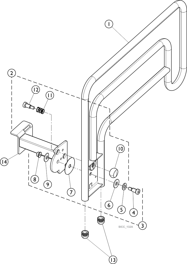 Invacare - Part Notes